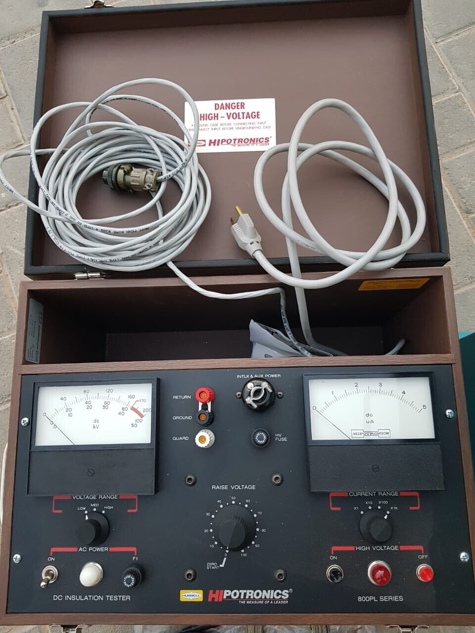 Hipotronics 800PL series 8170-5PL-A 170kV DC Insulation Tester ...