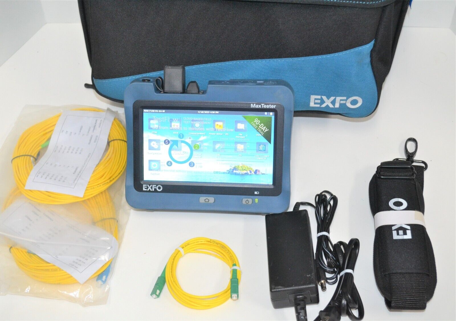 Exfo MaxTester 715B iOLM SM Fiber OTDR - Industrial Worldwide