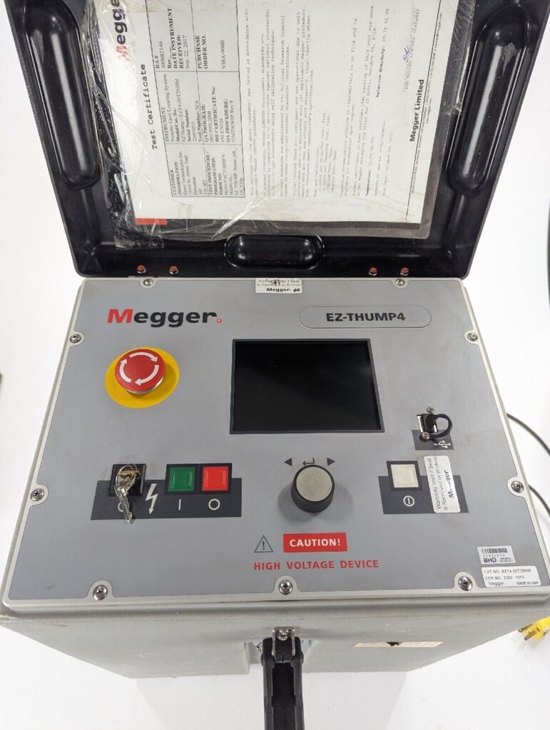 Megger EZ-THUMP-4 Portable Fault Location System - Industrial Worldwide