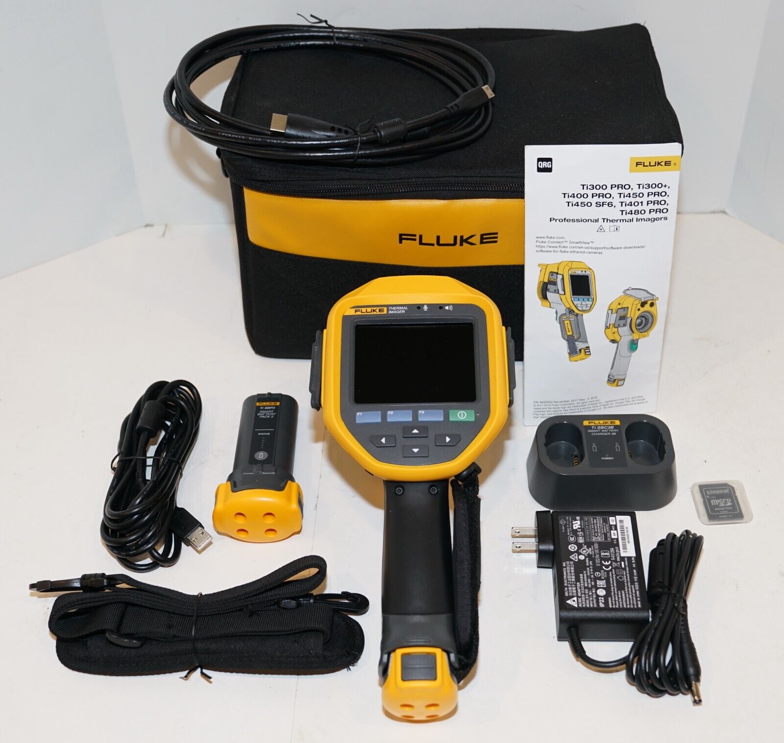 Fluke Ti-401 Pro Thermal Imaging IR Infrared Camera - Industrial Worldwide